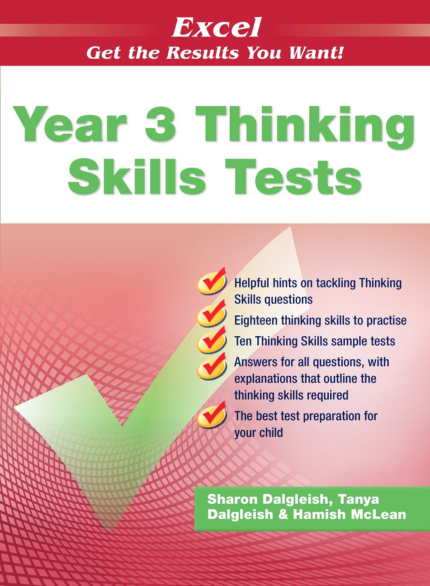 Lilydale Books | EXCEL THINKING SKILLS TESTS YEAR 3