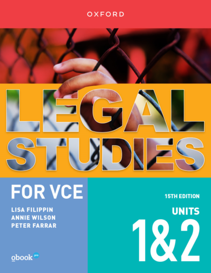 Lilydale Books | OXFORD LEGAL STUDIES FOR VCE UNITS 1&2 ACCESS