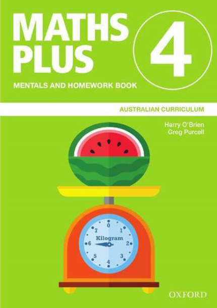 Lilydale Books | OXFORD MATHS PLUS AC EDITION MENTALS & HOMEWORK BOOK…