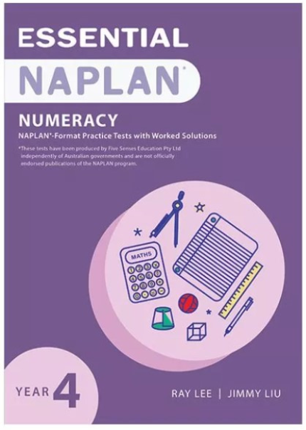 Lilydale Books | ESSENTIAL NAPLAN NUMERACY YEAR 4
