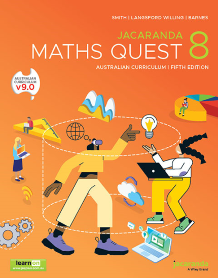 Lilydale Books | JACARANDA MATHS QUEST 8 AUSTRALIAN CURRICULUM PRINT…