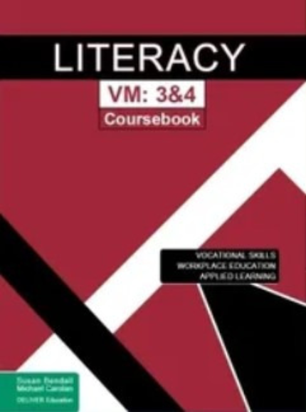Lilydale Books | LITERACY VOCATIONAL MAJOR UNITS 3&4: COURSEBOOK…