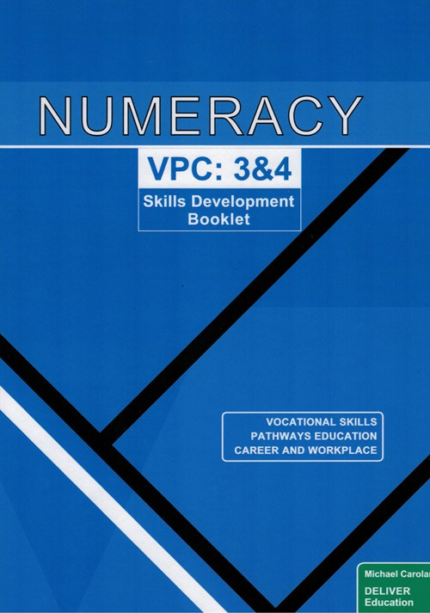 Lilydale Books | NUMERACY VICTORIAN PATHWAYS CERTIFICATE UNITS 3&4:…