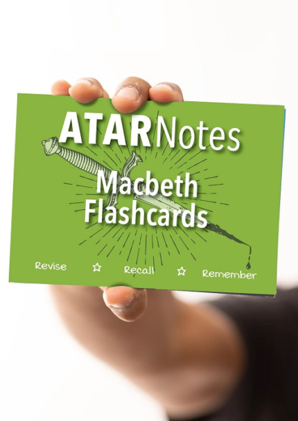 Lilydale Books | ATAR NOTES MACBETH FLASHCARDS