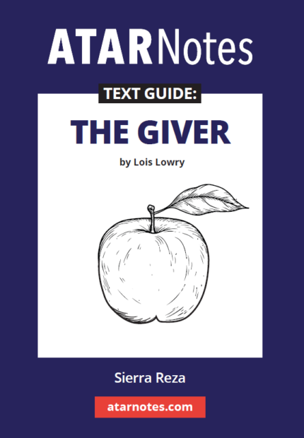 Lilydale Books | ATAR NOTES TEXT GUIDE: THE GIVER BY LOIS LOWRY
