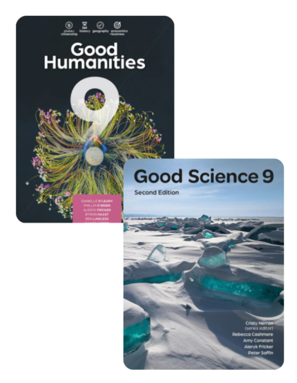 Lilydale Books | MATILDA GOOD HUMANITIES & GOOD SCIENCE 9 BUNDLE 2E