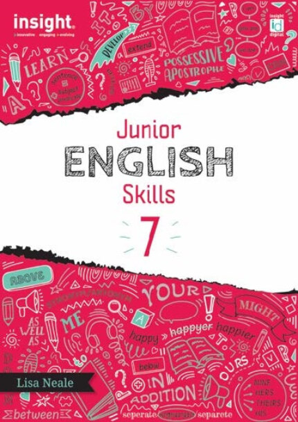 Lilydale Books | INSIGHT JUNIOR ENGLISH SKILLS YEAR 7 STUDENT WORKBOOK