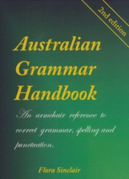 Lilydale Books | AUSTRALIAN GRAMMAR HANDBOOK