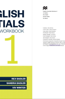 Lilydale Books | ENGLISH ESSENTIALS WORKBOOK 1
